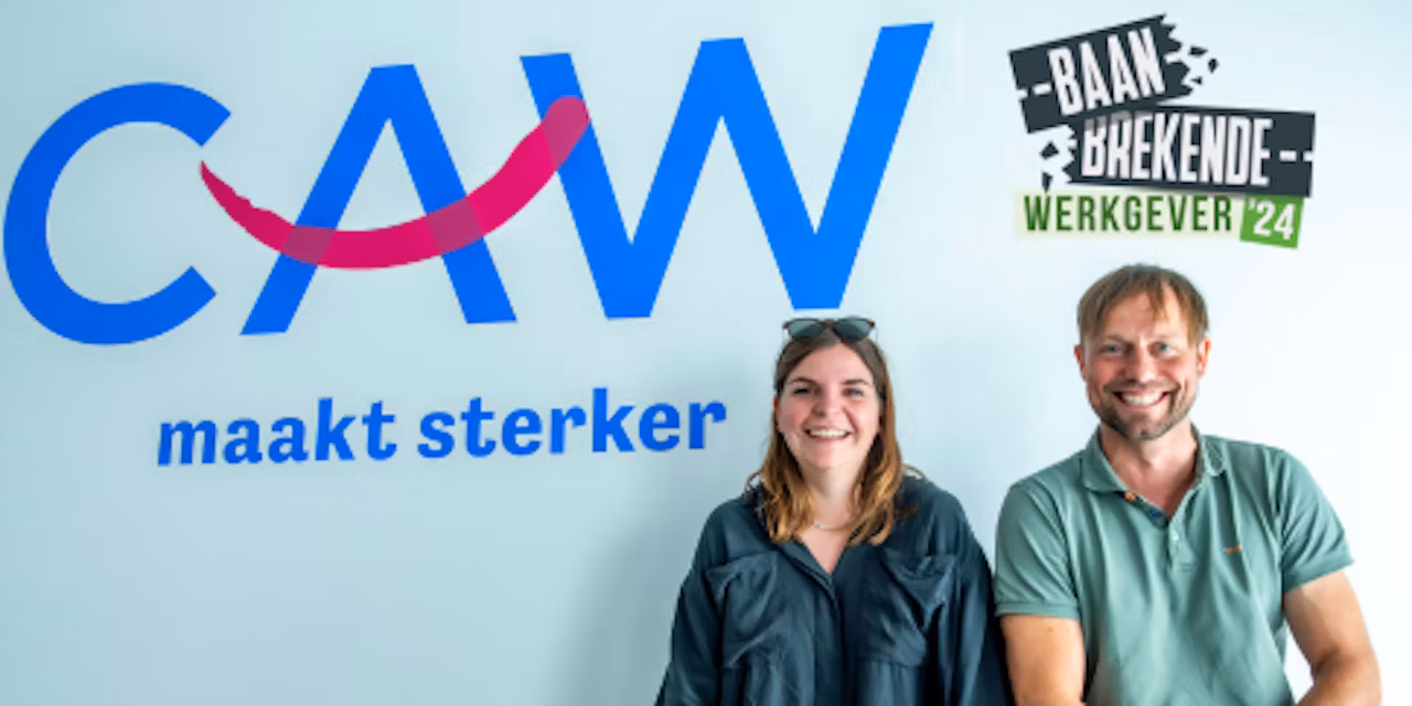 CAW Oost-Vlaanderen is Baanbrekende Werkgever ’24 | CAW voor professionals