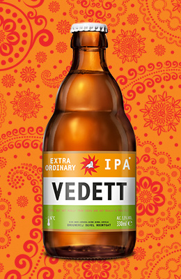 Vedett, a Belgian beer brand